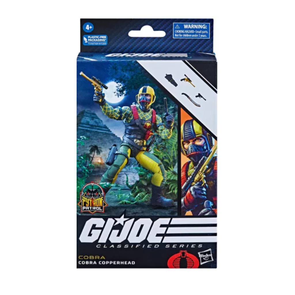 G.I. Joe Classified Python Patrol Cobra Copperhead (96) – Big Kids ...