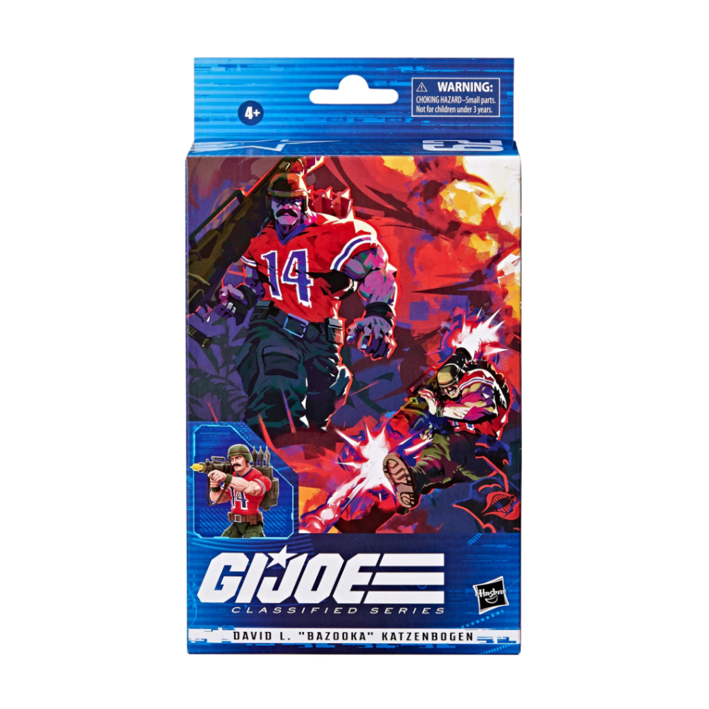 G.I. Joe Classified Series 6' David L . "Bazooka" Katzenbogen action f ...