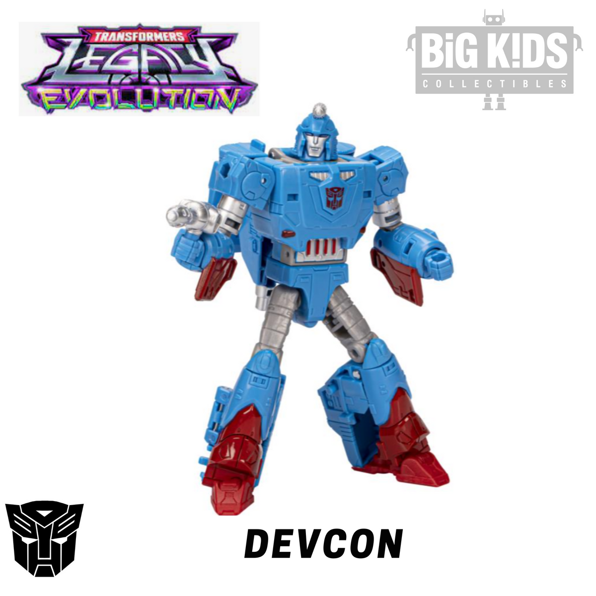 Transformers Legacy Evolution DEVCON (Deluxe Class) – Big Kids Collectibles