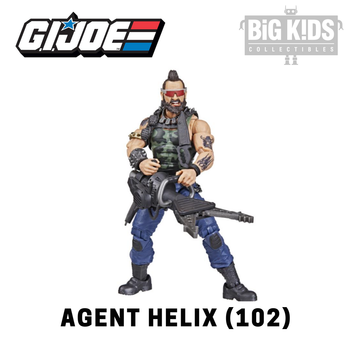 G.I. Joe Classified Series DREADNOK RIPPER (102) – Big Kids Collectibles