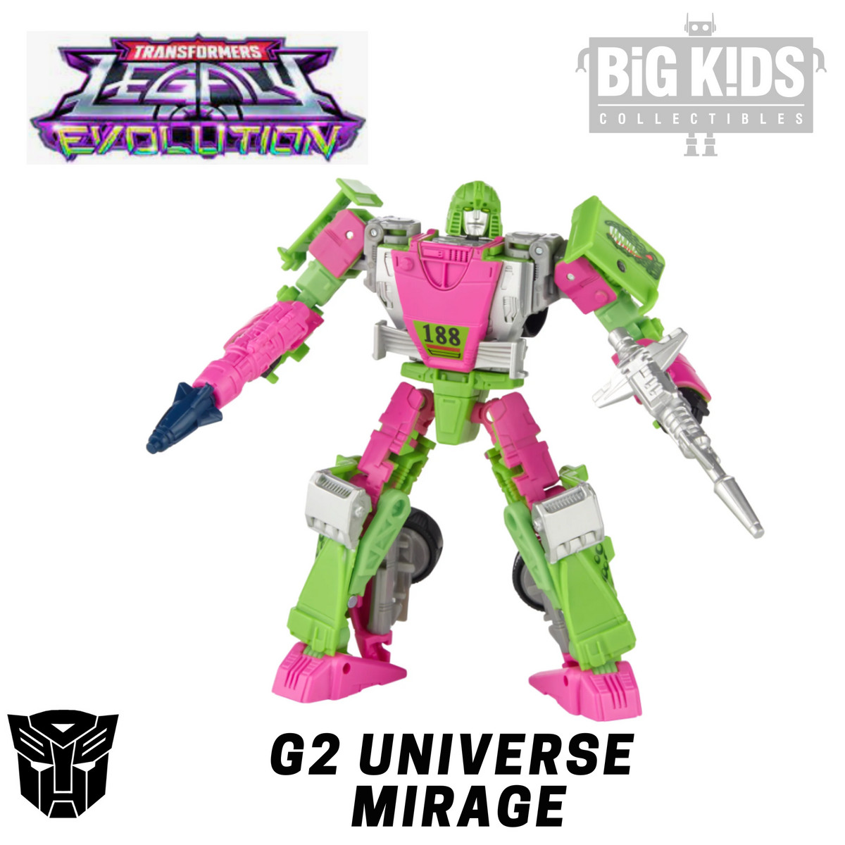 Transformers Legacy Evolution G2 Universe MIRAGE (Deluxe Class) – Big ...