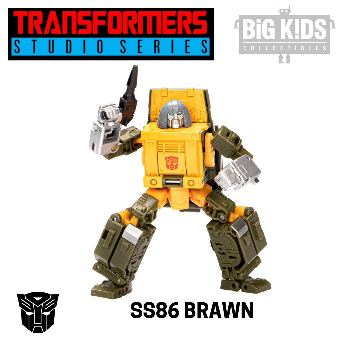 Transformers Studio Series SS86 BRAWN (Deluxe Class) – Big Kids ...