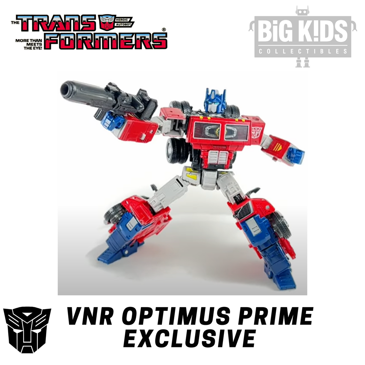 Transformers Generations - VNR Optimus Prime Action Figure Toy - Exclu ...