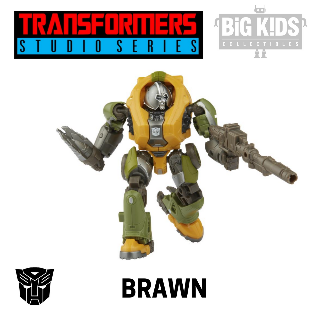Transformers Studio Series SS80 BRAWN (Deluxe Class) – Big Kids ...