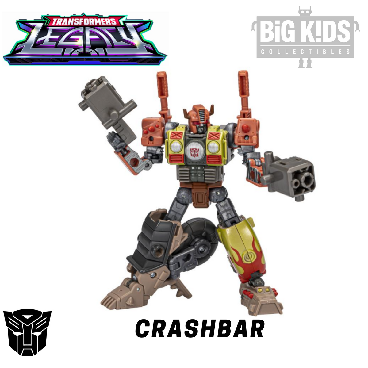 Transformers Legacy Evolution CRASHBAR (Deluxe Class) – Big Kids ...