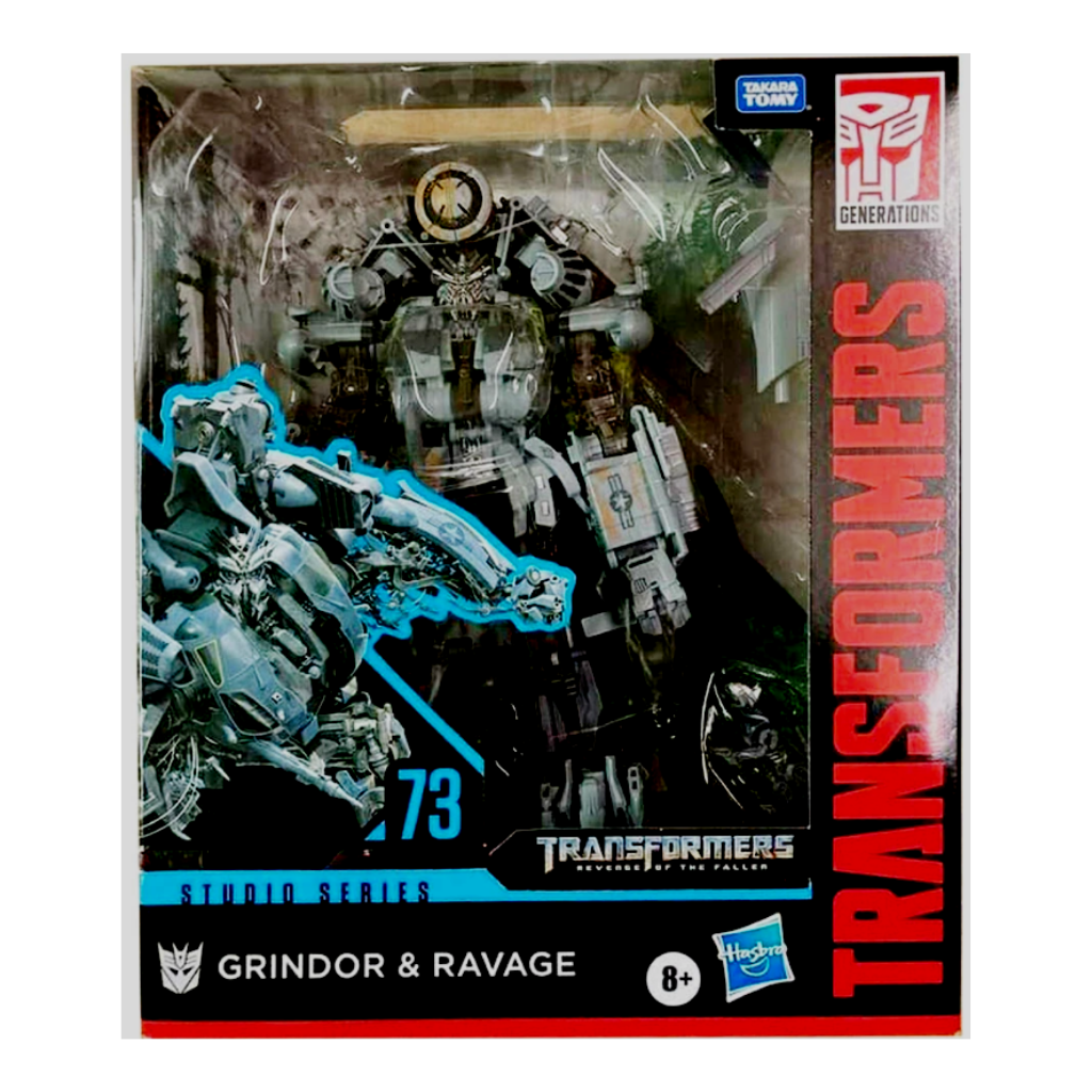 Transformers Studio Series SS73 GRINDOR & RAVAGE (Leader Class) – Big ...