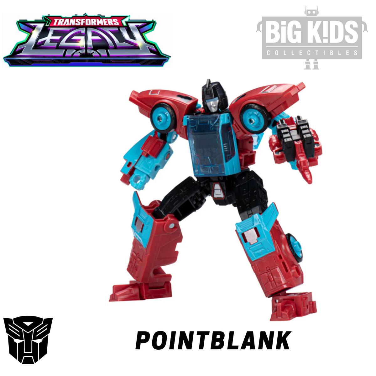 Transformers Legacy POINTBLANK (Deluxe Class) – Big Kids Collectibles