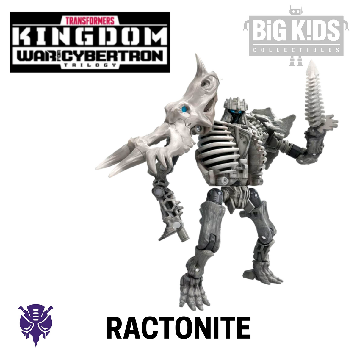 Transformers Kingdom War for Cybertron RACTONITE (Deluxe Class) – Big ...