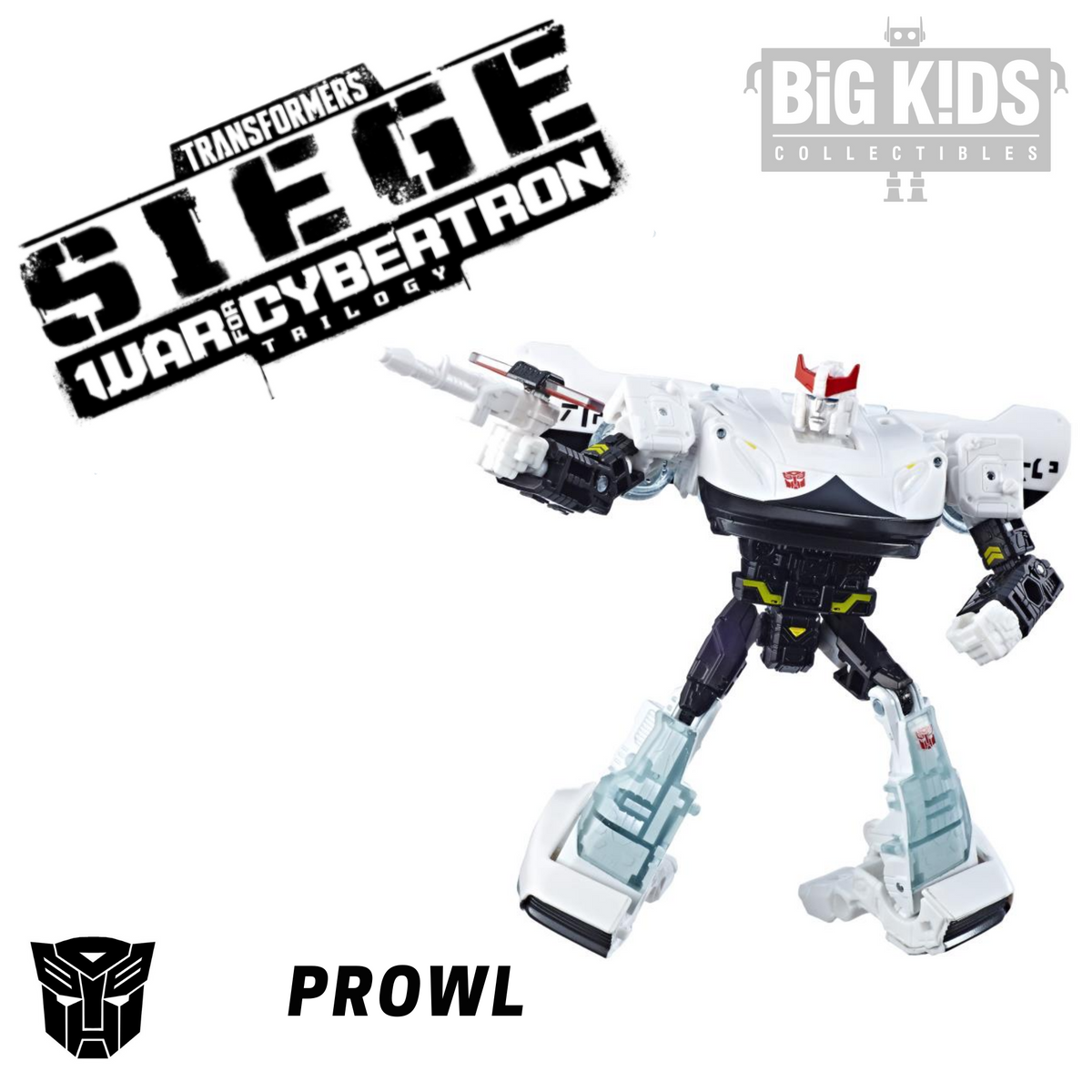 Transformers Siege War For Cybertron PROWL (Deluxe Class) – Big Kids ...
