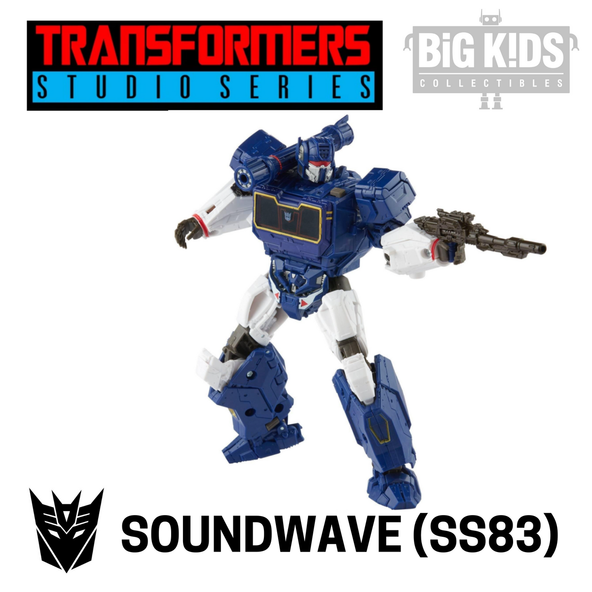 Transformers Studio Series SOUNDWAVE SS83 (Voyager Class) – Big Kids ...