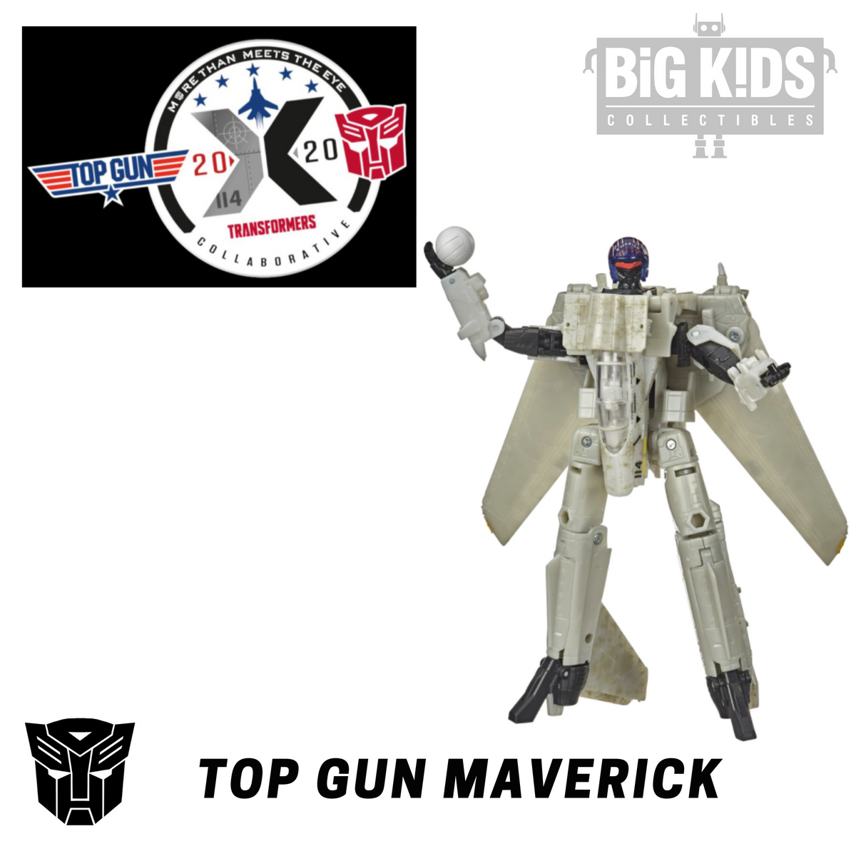 Transformers Generations Top Gun Mash-Up MAVERICK Robot – Big Kids ...
