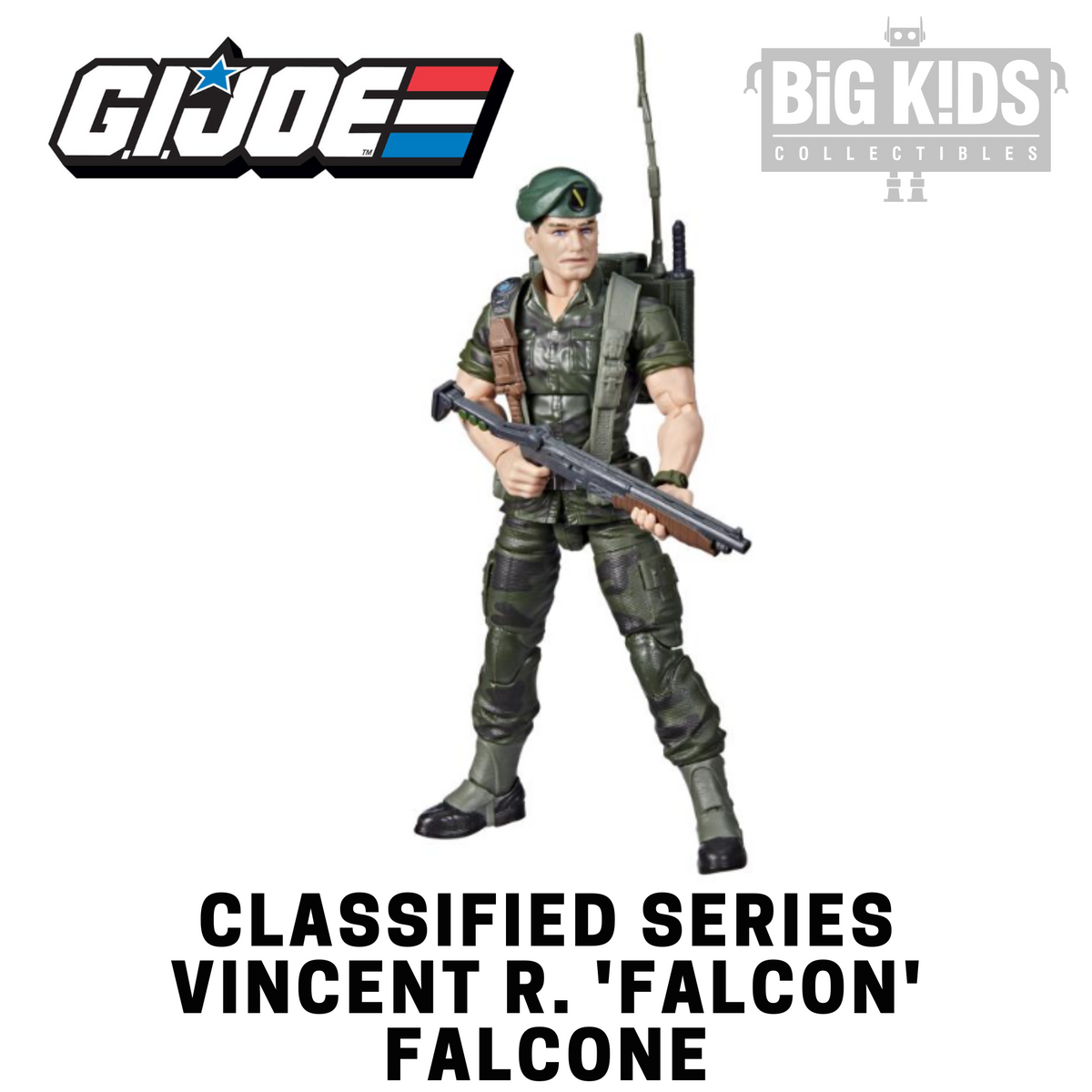 G.I. Joe Classified Series Vincent R. "Falcon" Falcone – Big Kids ...